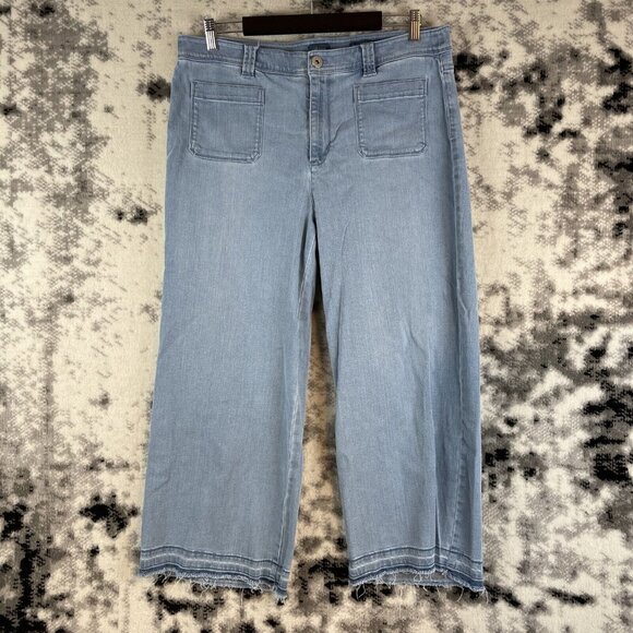 J. Jill | Jeans | J Jill High Rise Full Leg Crops Jeans Womens Size 4 ...